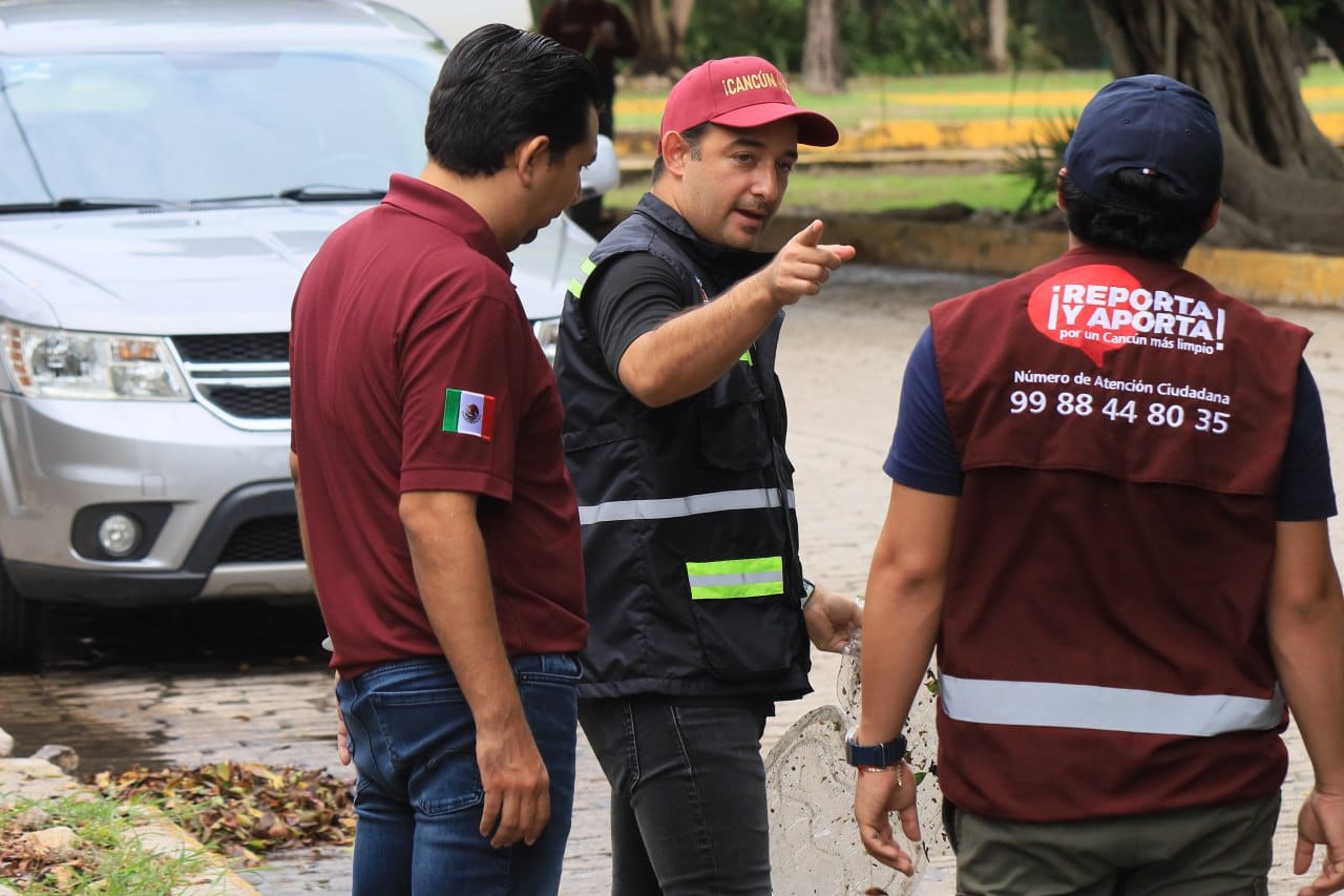 "HURACÁN 'BERYL': CANCÚN EMITE ALERTA AZUL Y REFUERZA MEDIDAS DE PRECAUCIÓN